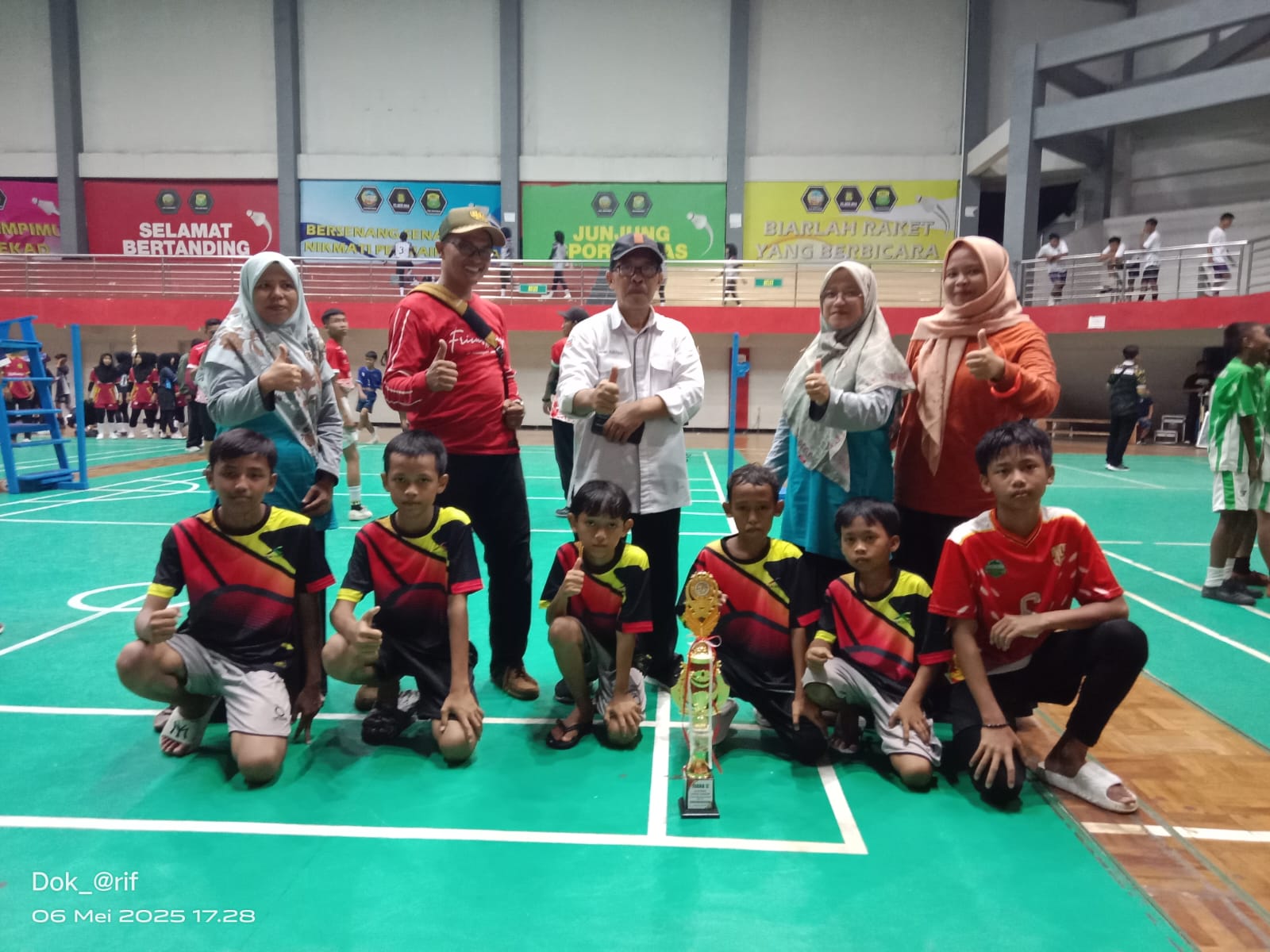 Kejurwil Sepak Takraw Banyumas, MI Ma’arif NU 2 Langgongsari Masuk ...